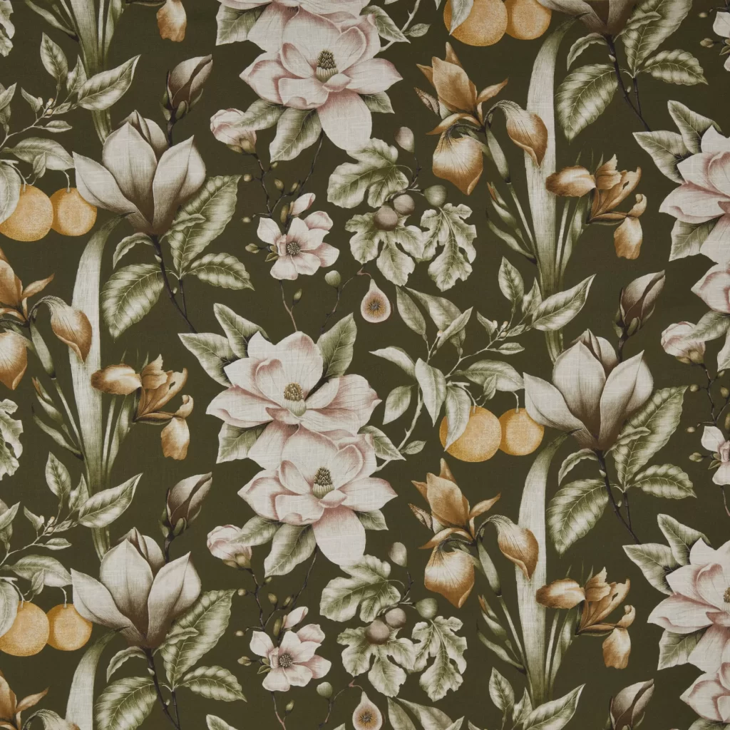 Lavish Moss Fabric | Edinburgh Weavers Home