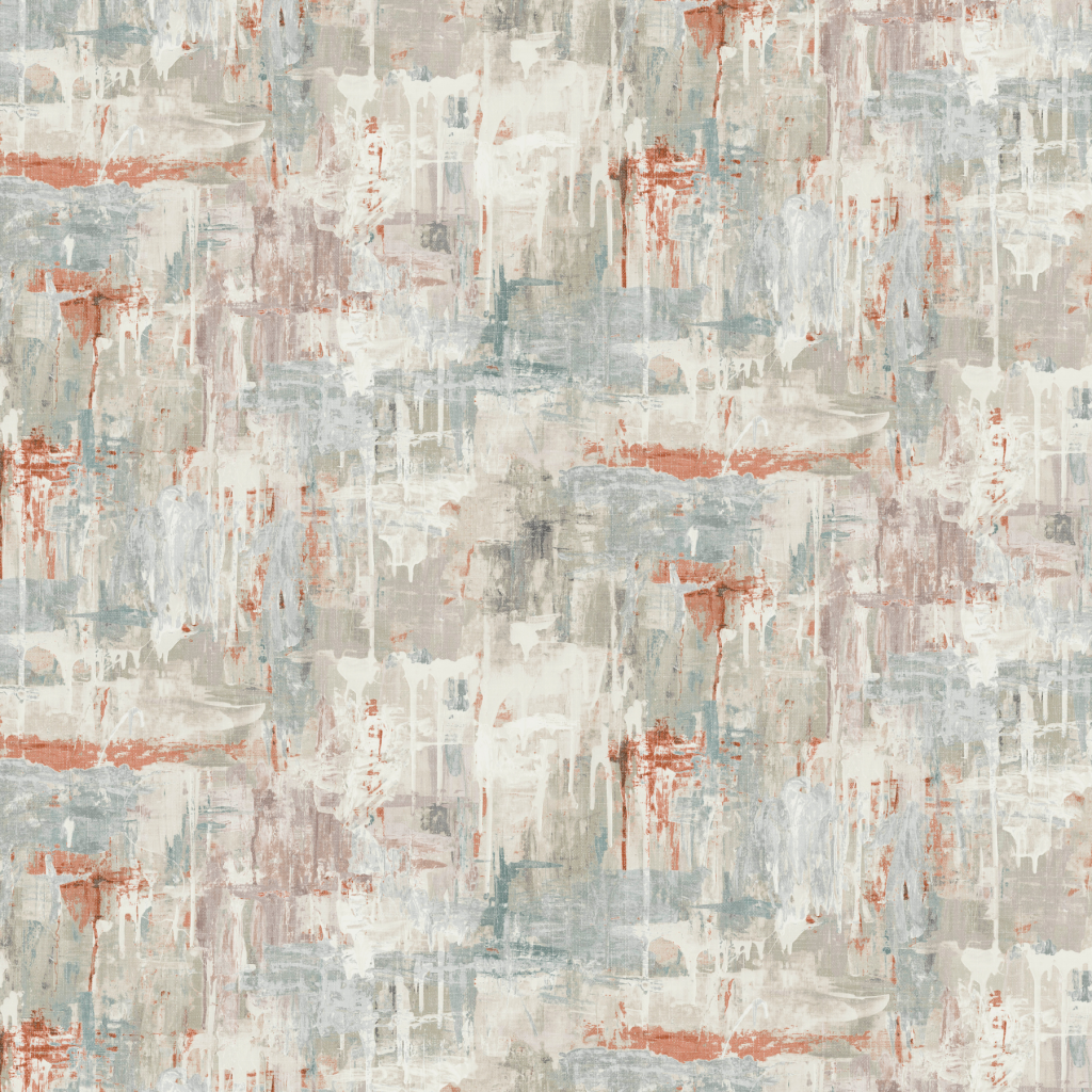 Abstract Plaster Fabric | Edinburgh Weavers Home